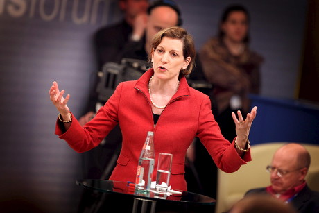 American Journalist Anne Applebaum Pictured During Editorial Stock ...