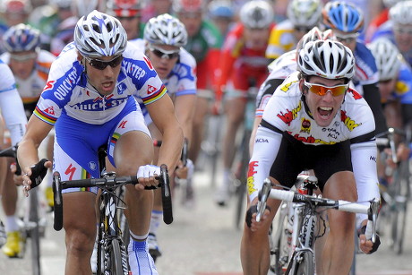 British Mark Cavendish R High Road Editorial Stock Photo - Stock Image ...