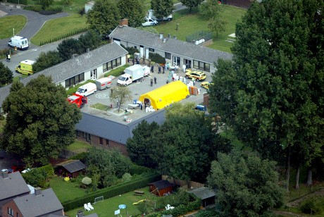Aerial View Scene Violent Gas Explosion Editorial Stock Photo - Stock ...