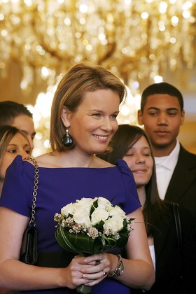 Princess Mathilde Belgium Seen During 2008 Editorial Stock Photo ...
