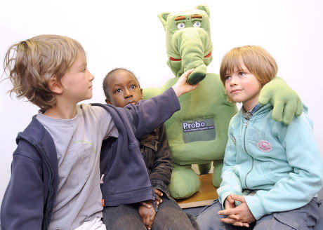 Children Prototype Probo Intelligent Huggable Robot Editorial Stock ...