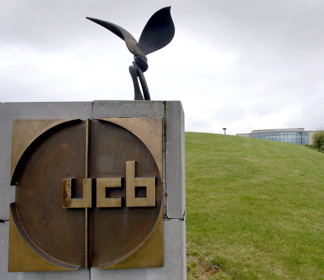 Photograph Showing Logo Headquarters Ucb Anderlecht Editorial Stock ...