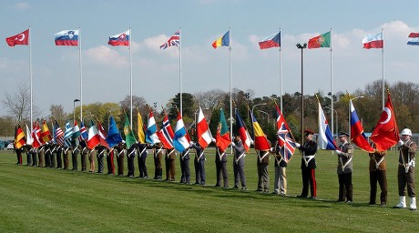 Flags Natos New Member Countries Join Editorial Stock Photo - Stock ...