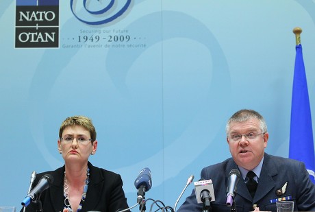 Nato Spokeswoman Oana Lungescu L Captain Editorial Stock Photo - Stock ...