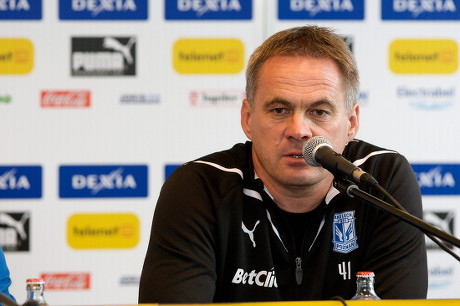 Lech Poznans Head Coach Jacek Zielinski Editorial Stock Photo - Stock ...