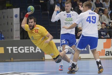 Finland Handball Ehf Euro 2016 Qualifier - Nov 2014 Stock Pictures ...