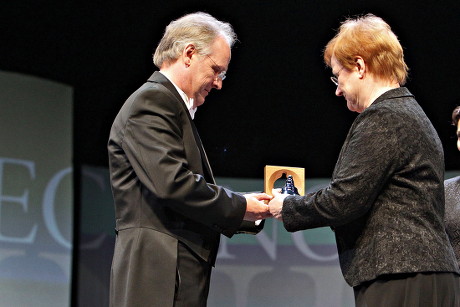 Finnish President Tarja Halonen R Hands Editorial Stock Photo - Stock ...