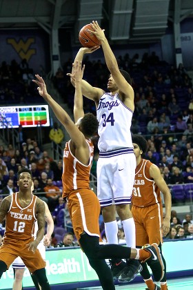 Tcu Guard Kenrich Williams 34 Goes Editorial Stock Photo - Stock Image ...
