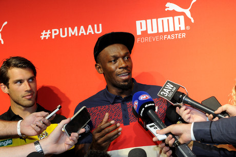 Usain Bolt Alex Rance Editorial Stock Photo - Stock Image | Shutterstock