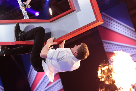 Ninja Warrior Uk Ep5 Pictured Luke Editorial Stock Photo - Stock Image ...