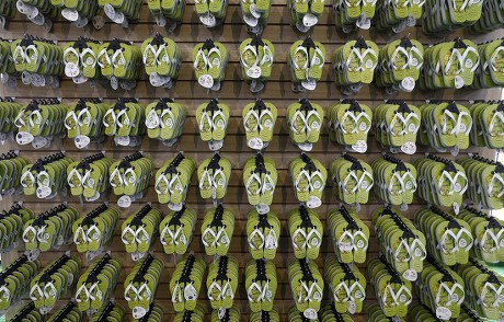 Flipflops Merchandise Sale Rio 2016 Olympic Editorial Stock Photo ...