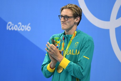 Mack Horton Australia Poses His Gold Editorial Stock Photo - Stock ...