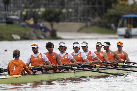 Dutch Mens Eight Team During Training Editorial Stock Photo - Stock ...