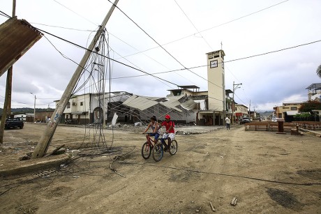 General View Shows Damaged Buildings Jama Editorial Stock Photo - Stock ...