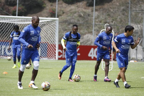 Ecuadorian National Soccer Team Players Matias Editorial Stock Photo ...