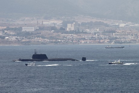 British Royal Navys Nuclearpowered Submarine Hms Editorial Stock Photo ...