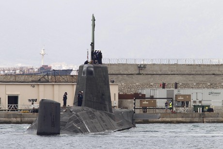 British Royal Navys Nuclearpowered Submarine Hms Editorial Stock Photo ...