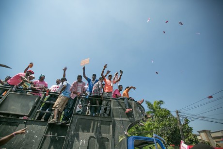 Supporters Phtk Political Party Haiti Took Editorial Stock Photo ...