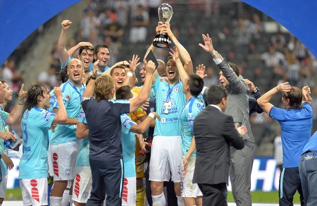 Tuzos De Pachuca Players Celebrate Their Editorial Stock Photo - Stock ...