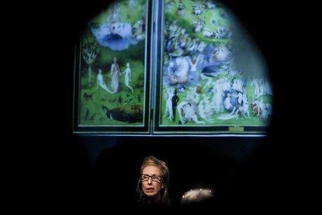 Canadian Dancer Choreographer Marie Chouinard Speaks Editorial Stock ...