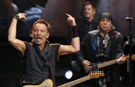 Us Singersongwriter Bruce Springsteen L His Editorial Stock Photo ...