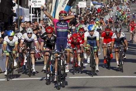 Italian Cyclist Davide Cimolai Lampre Team Editorial Stock Photo ...