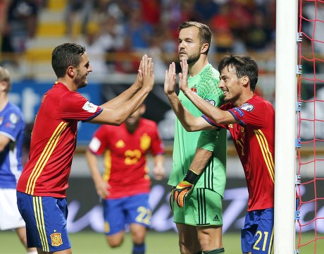 Spanish National Soccer Team Forward David Editorial Stock Photo ...