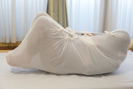 Woman Wrapped Cloth During Otonamaki Adult Editorial Stock Photo ...