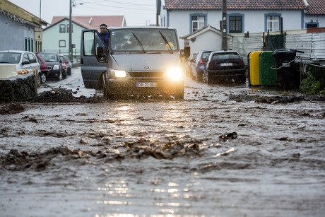 Portugal Bad Weather in Azores - Mar 2013 Stock Pictures, Editorial ...
