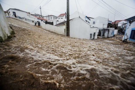 Portugal Bad Weather in Azores - Mar 2013 Stock Pictures, Editorial ...