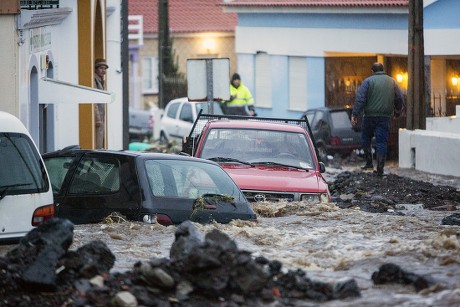 Portugal Bad Weather in Azores - Mar 2013 Stock Pictures, Editorial ...