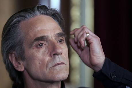 British Actor Jeremy Irons Attends Press Editorial Stock Photo - Stock ...