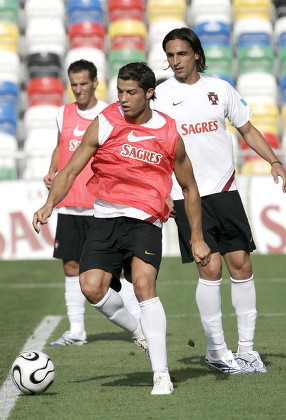 Portuguese Soccer Players Cristiano Ronaldo L Editorial Stock Photo ...