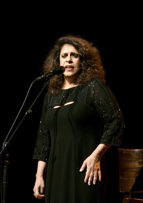 Brazilian Singer Gal Costa Performs During Editorial Stock Photo ...