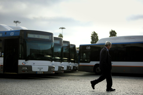 Public Bus Transport Stcp Workers Join Editorial Stock Photo - Stock ...