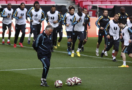 Olympique Marseille Team Coach Didier Deschamps Editorial Stock Photo ...