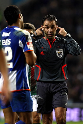 Referee Duarte Gomes During Their Portuguese Editorial Stock Photo ...