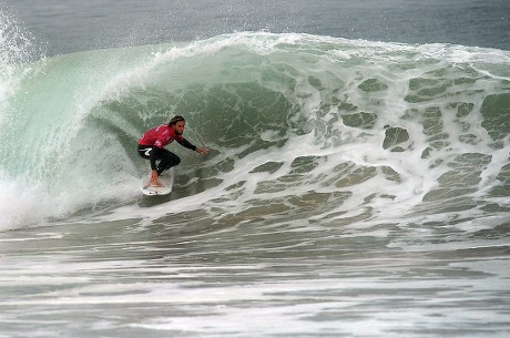 Australian Surfer Matt Wilkinson Action During Editorial Stock Photo ...