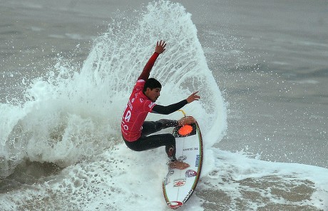 Brazilian Surfer Gabriel Medina Action During Editorial Stock Photo ...