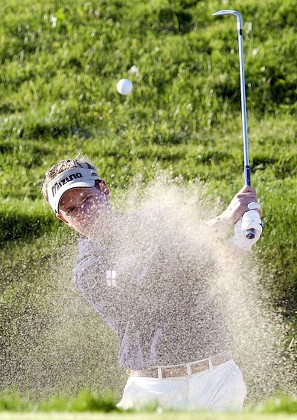 Englands Luke Donald During Training Session Editorial Stock Photo ...