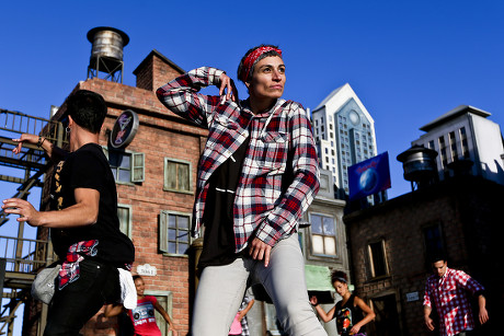 Street Dance Group Performs Live On Editorial Stock Photo - Stock Image ...
