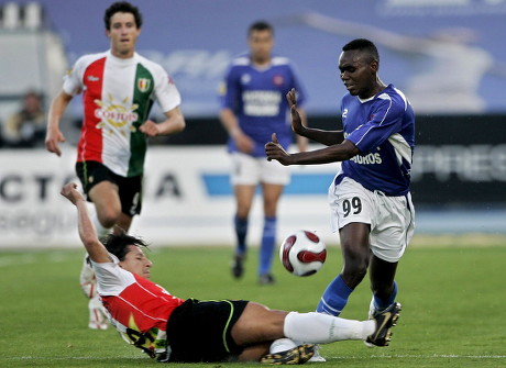 Belenenses Player Garces R Fights Ball Editorial Stock Photo - Stock ...