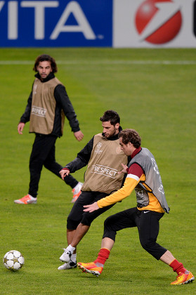 Galatasaray Team Players Hakan Balta L Editorial Stock Photo - Stock ...