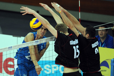German Volleyball Players Max Guenthoer Gyoergy Editorial Stock Photo ...