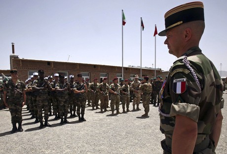Soldiers French Foreign Legion Attend Handover Editorial Stock Photo ...