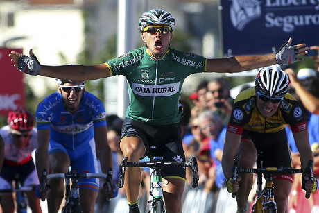 Italian Cyclist Francesco Lasca Caja Rural Editorial Stock Photo ...