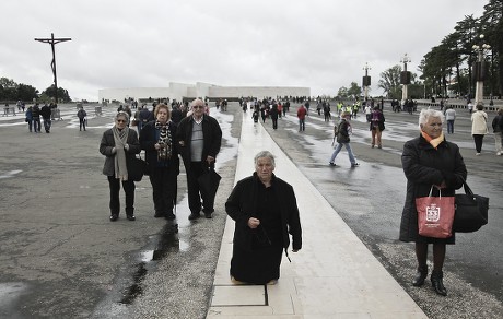 Pilgrim Walks On Her Knees She Editorial Stock Photo - Stock Image ...