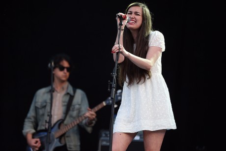 Lead Singer Madeline Follin Us Band Editorial Stock Photo - Stock Image ...
