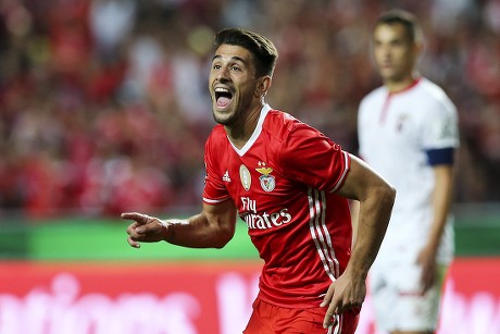 Benficas Pizzi Celebrates After Scoring Goal Editorial Stock Photo ...