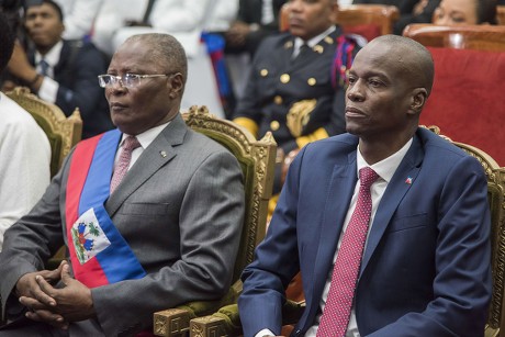 Jocelerme Privert Jovenel Moise Editorial Stock Photo - Stock Image ...